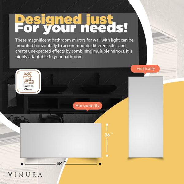 Vinura Bathroom Mirror | Wayfair